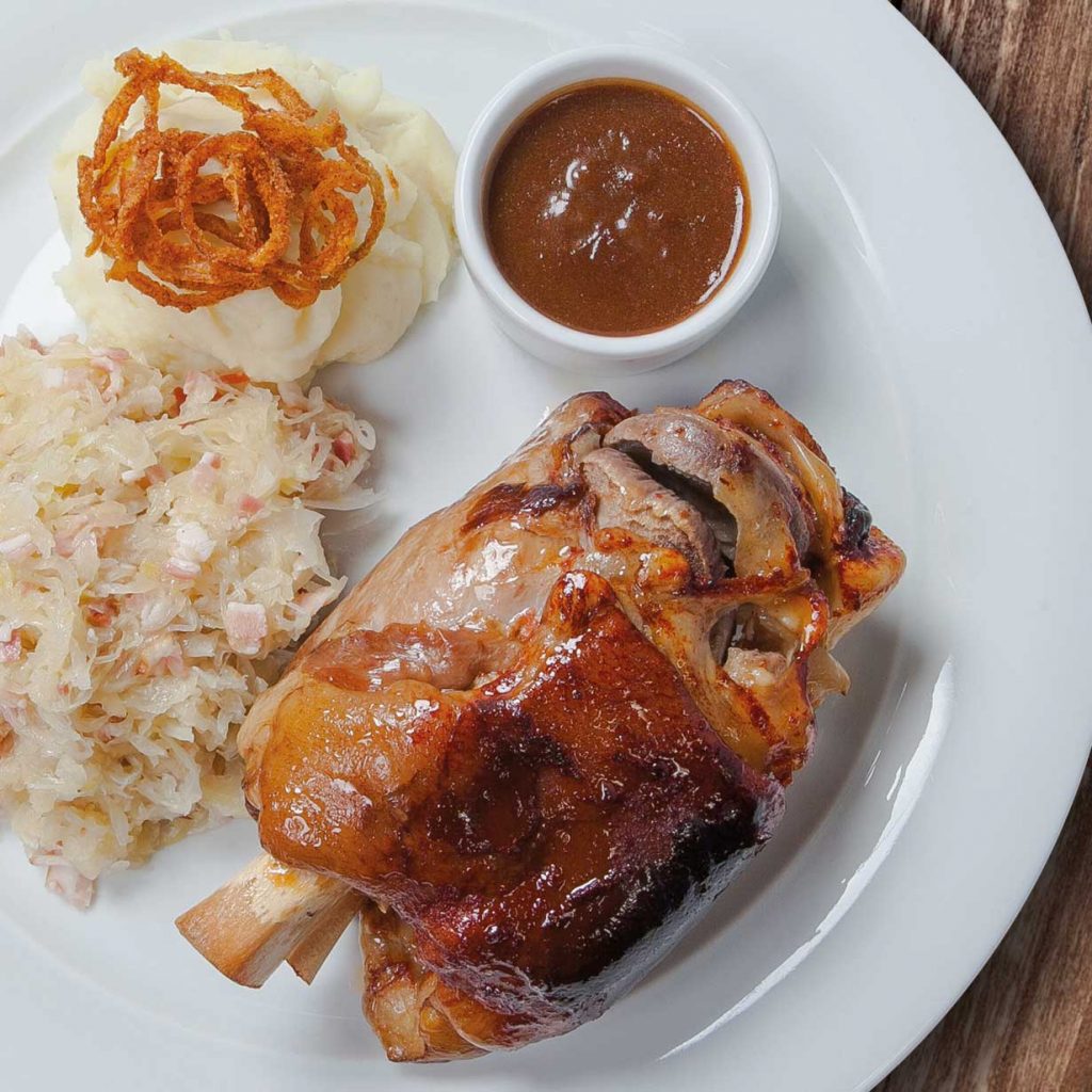 Haxe mit Schwarzbiersoße - carneo